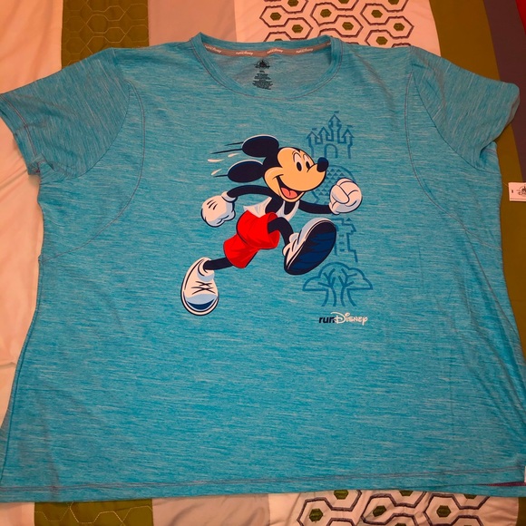 Disney | Tops | Disney Rundisney Performance Shirt 3x | Poshmark
